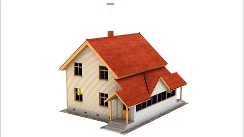 Home Construction Animation Stock Footage ~ Royalty Free Stock Videos ...