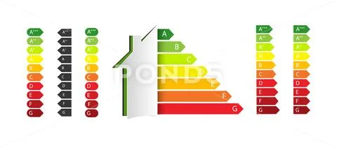 Home energy efficiency rating. smart eco house improvement template ...