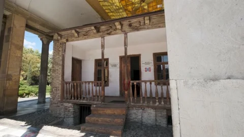 Home house of Joseph Stalin, his birth p... | Stock Video | Pond5