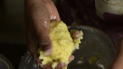 home made ghee making process | Stock Video | Pond5