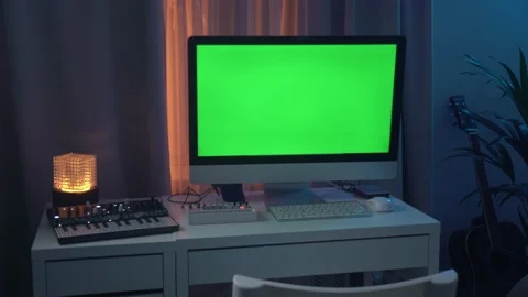 Music Studio Green Screen Stock Video Footage | Royalty Free Music ...