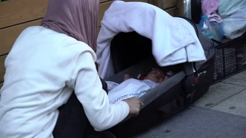 Homeless Baby Stock Footage ~ Royalty Free Stock Videos | Pond5