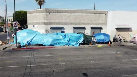Homeless People Los Angeles Stock Footage ~ Royalty Free Stock Videos ...