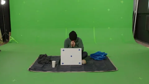 Homeless man asking for help | Stock Video | Pond5