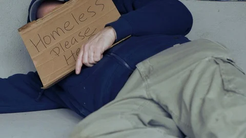 Homeless Bum Stock Videos – Royalty-Free HD & 4K Videos | Page 5