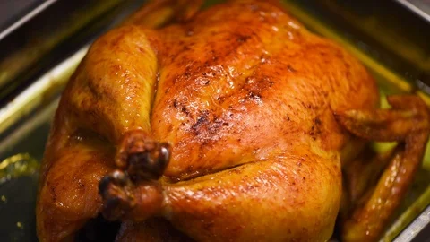 Family Roasted Chicken Stock Video Footage | Royalty Free Family ...