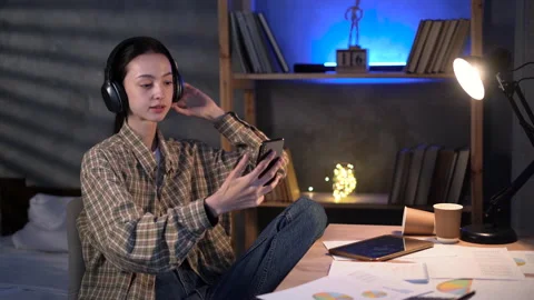 Asian Girl Study Stock Videos – Royalty-Free HD & 4K Videos | Pond5