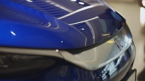 Hood with Byd tang EV logo close-up. Chi... | Stock Video | Pond5