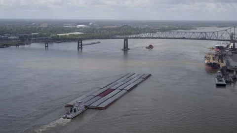 Barge Mississippi Stock Videos – Royalty-Free HD & 4K Videos | Pond5