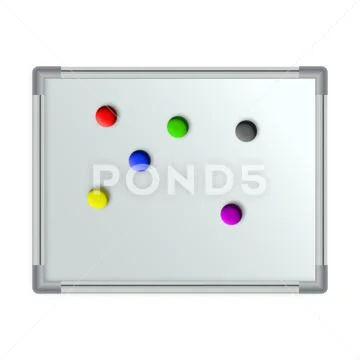 Horizontal magnetic board for drawing , vector illustration ~ Clip Art ...
