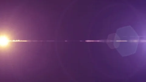 horizontal pink moving lights optical le... | Stock Video | Pond5