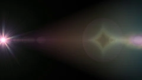 horizontal rainbow moving lights optical... | Stock Video | Pond5