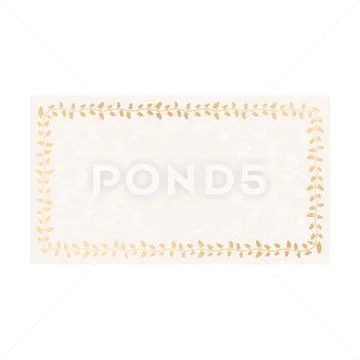 Horizontal rectangular print template invitation card for celebration ...