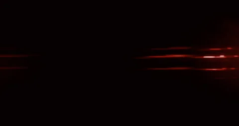 Horizontal red light beam with alpha bac... | Stock Video | Pond5