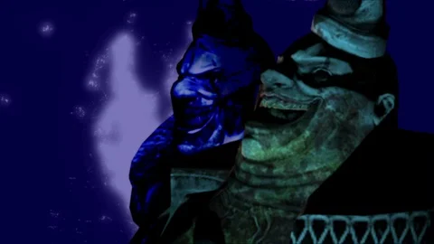 Horror Zombie with Effects, mixed media ... | Stock Video | Pond5