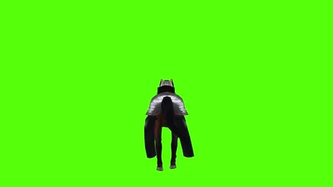 Horse Kick Ground Green Screen Animation... | Stock Video | Pond5