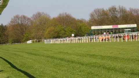 Horse Racing on Race Course | Stock Video | Pond5