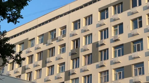 Hospital Building Exterior Stock Video Footage | Royalty Free Hospital ...