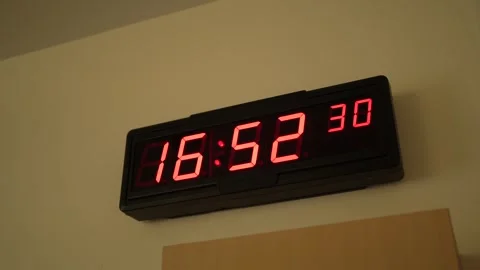 Digital Clock Stock Footage ~ Royalty Free Stock Videos | Pond5