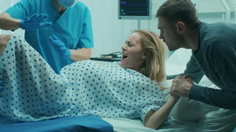 Woman In Labor Stock Videos – Royalty-Free HD & 4K Videos