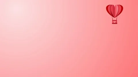 Hot Air Balloon animation seamless loop ... | Stock Video | Pond5