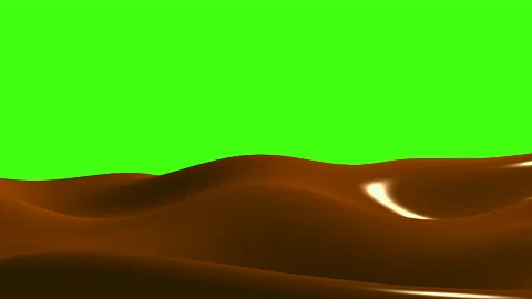 Hot chocolate on green screen. Chroma ke... | Stock Video | Pond5