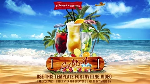 Hot Summer Festival | After Effects ~ After Effects #244700651
