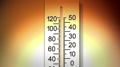 Thermometer Rising Stock Video Footage | Royalty Free Thermometer ...