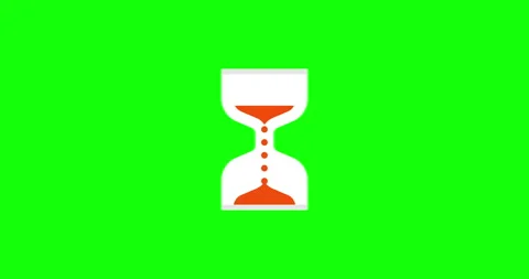 Hourglass Loading Cursor animation loop ... | Stock Video | Pond5