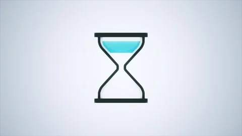 Hourglass Timer Downloader Icon | Stock Video | Pond5
