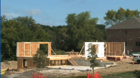 House Build Time Lapse Stock Footage ~ Royalty Free Stock Videos | Pond5