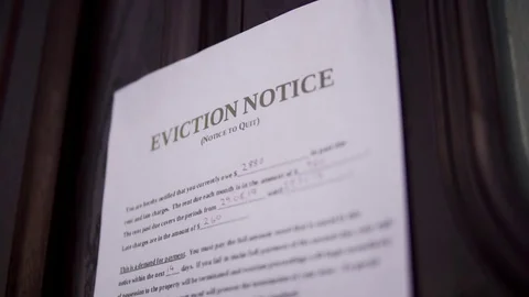 Evictioni Notice Stock Videos – Royalty-Free HD & 4K Videos | Pond5