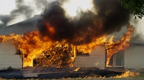 Burning In Flames Stock Videos – Royalty-Free HD & 4K Videos | Pond5