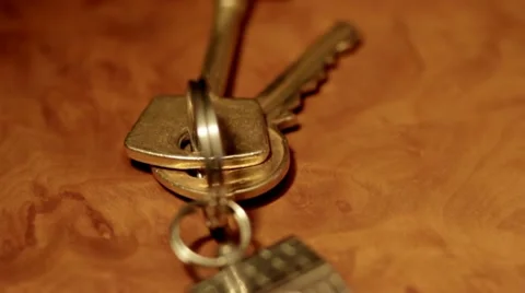House Keys Tracking | Stock Video | Pond5