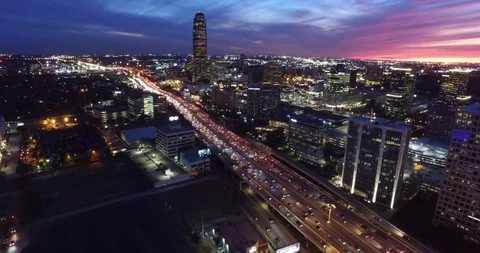 Houston Galleria Aerial Drone 610 West S... | Stock Video | Pond5