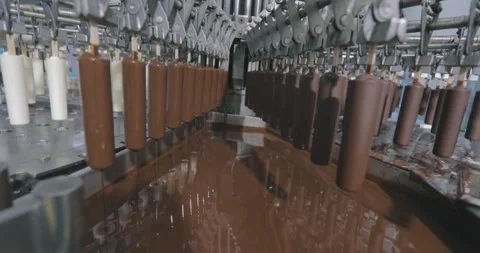 How ice cream is made. The process of ma... | Stock Video | Pond5