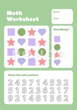 How many math activity page for kids worksheet printable for school ...