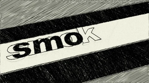 How to quit smoking hand draw animation | Stock Video | Pond5