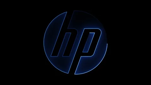 HP Neon Logo | Stock Video | Pond5