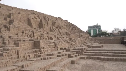 Huacas, the sacred sites of the Incas th... | Stock Video | Pond5
