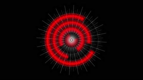 HUD Arc Audio Reactive Equalizer A Bounc... | Stock Video | Pond5