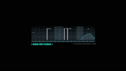 HUD Chart 22 | Stock Video | Pond5