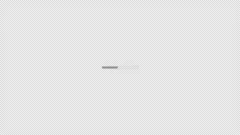 HUD element - loading bar with percentag... | Stock Video | Pond5