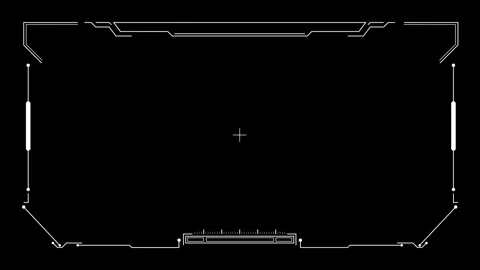 Hud Frame Digital Technology Sci-fi Fram... | Stock Video | Pond5