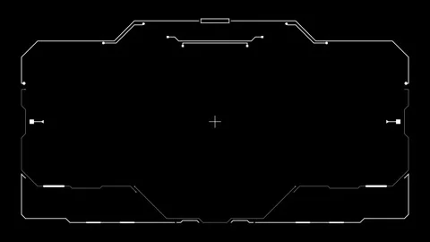 Hud Frame Digital Technology Sci-fi Fram... | Stock Video | Pond5