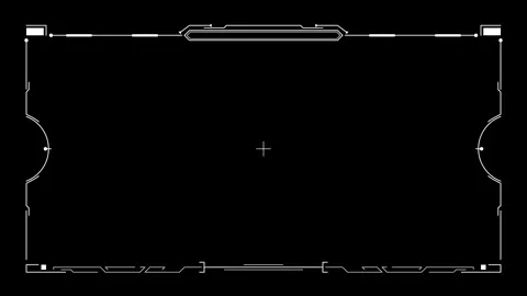 Hud Frame Digital Technology Sci-fi Fram... | Stock Video | Pond5