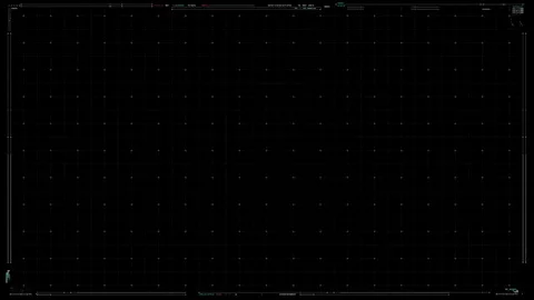 HUD Grid Video Frame Interface | Stock Video | Pond5