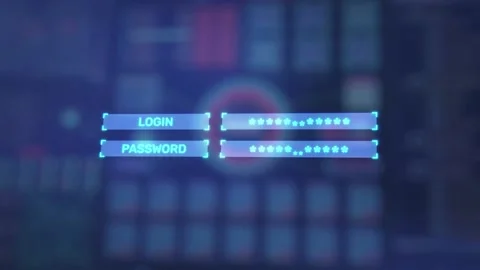 HUD Hi-Tech Login Logo Intro ~ After Effects #197279721