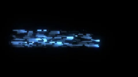 HUD screen cool glitch ENDLESS text anim... | Stock Video | Pond5