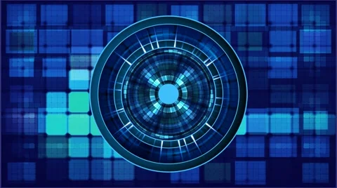 hud style animated motion background | Stock Video | Pond5